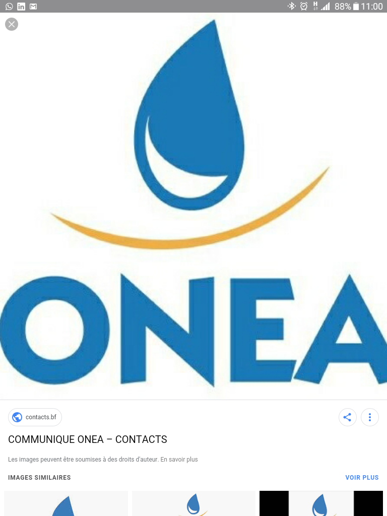 ONEA : Un appel d'offre - Géo Canal Info