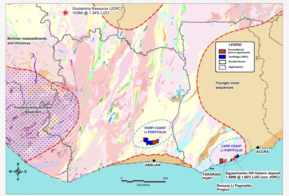 Ghana : Le propriétaire d’Ewoyaa, la future première mine de lithium a ...